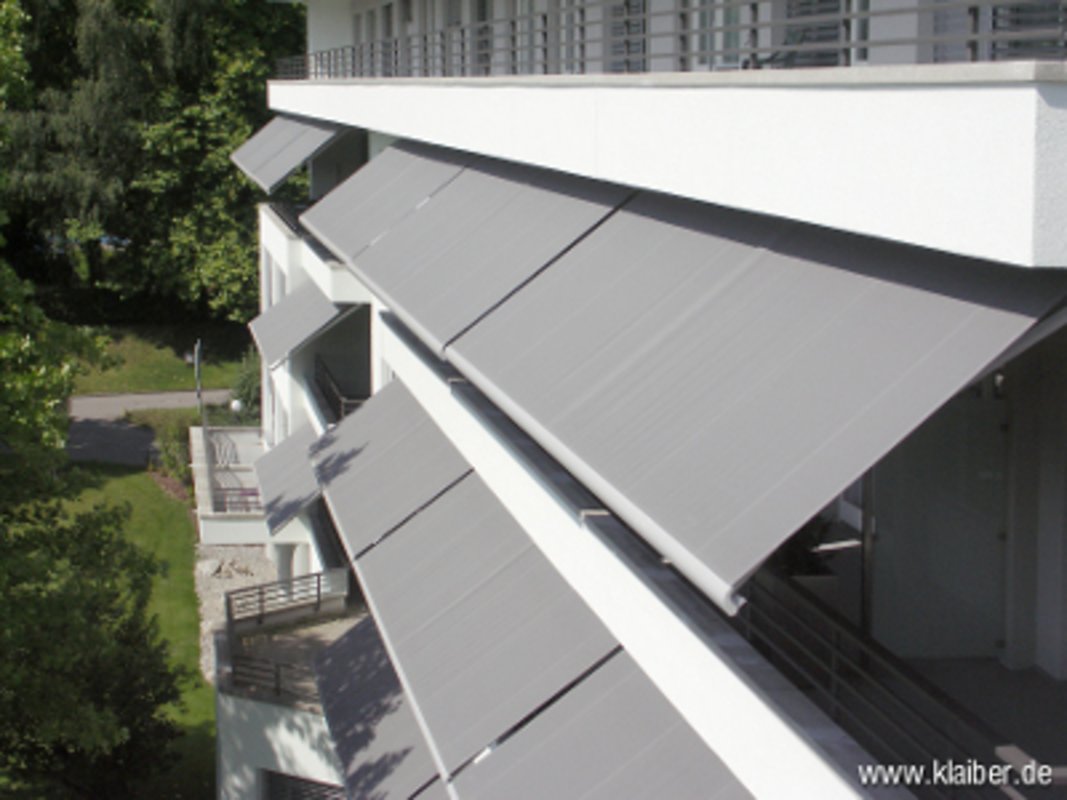 Gelenkarm Markise Select von Klaiber bei MD Sonnenschutztechnik