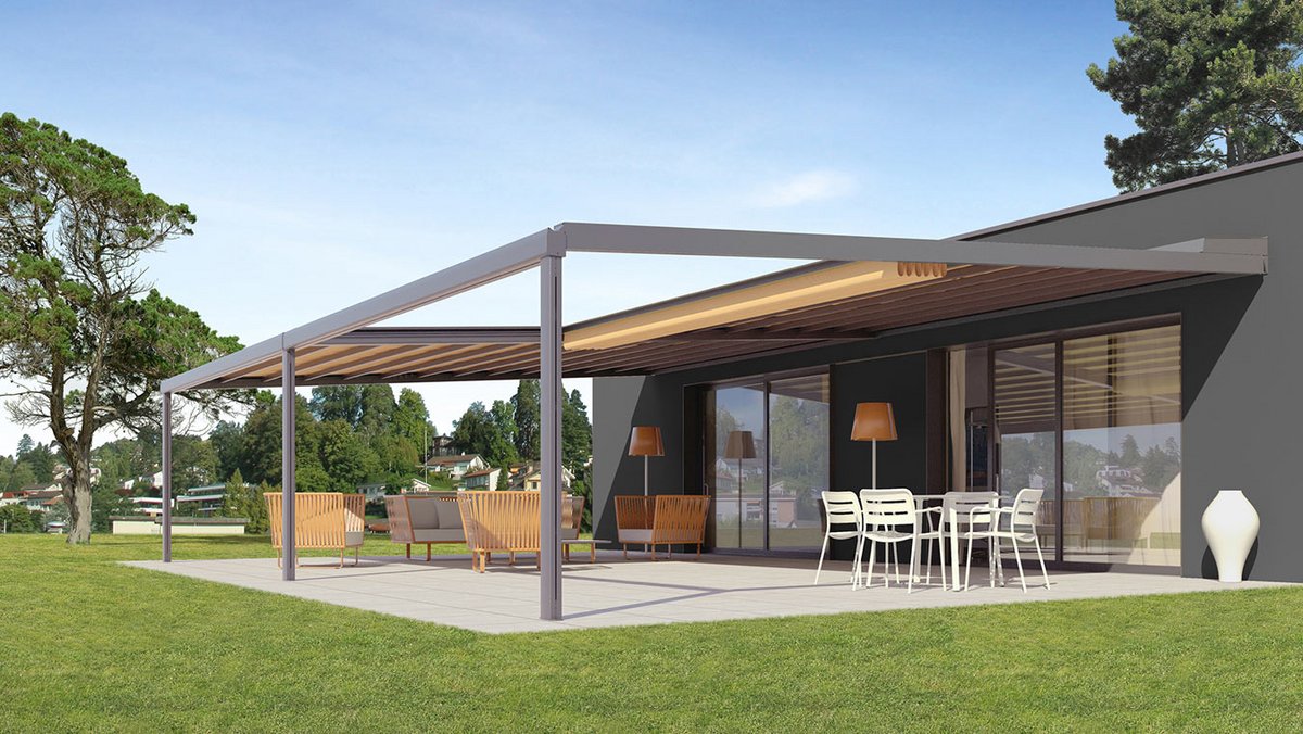 Pergolamarkise Pavilion Rivera P5000 Klaiber MD Sonnenschutz München