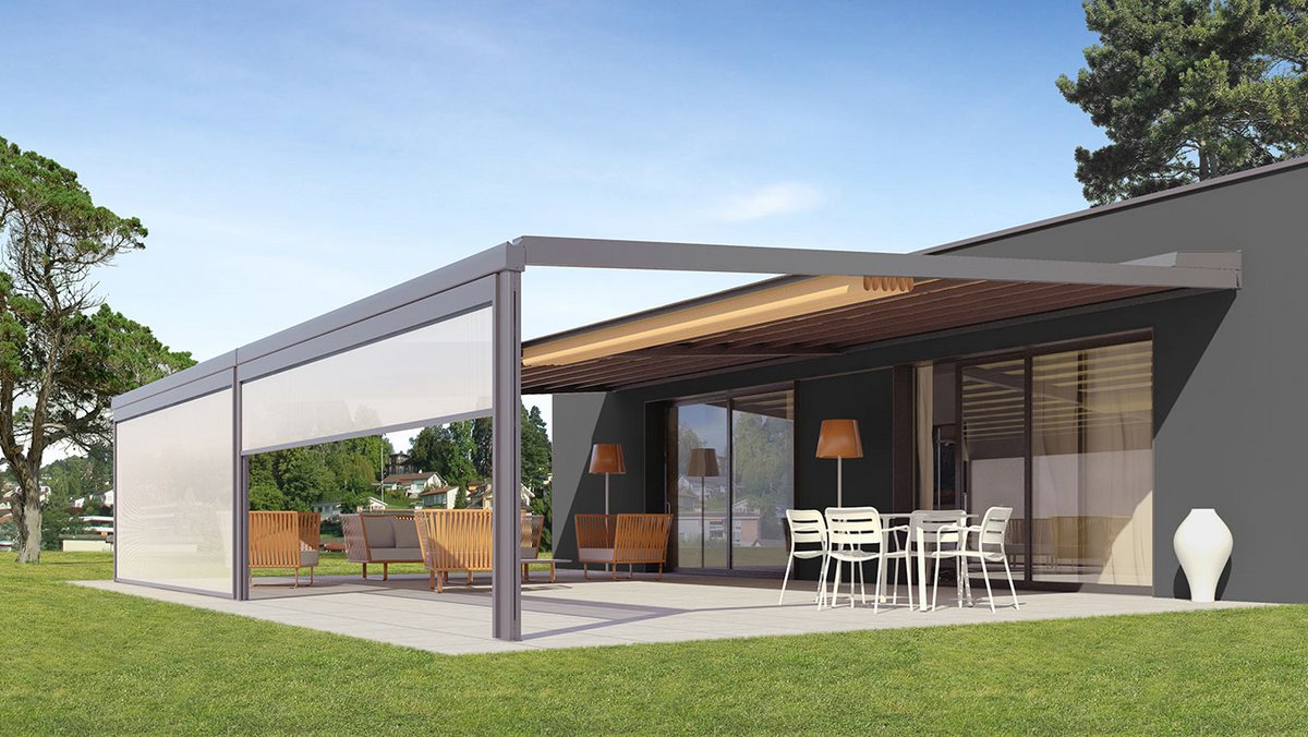 Pergolamarkise Pavilion Rivera P5000 Klaiber MD Sonnenschutz München