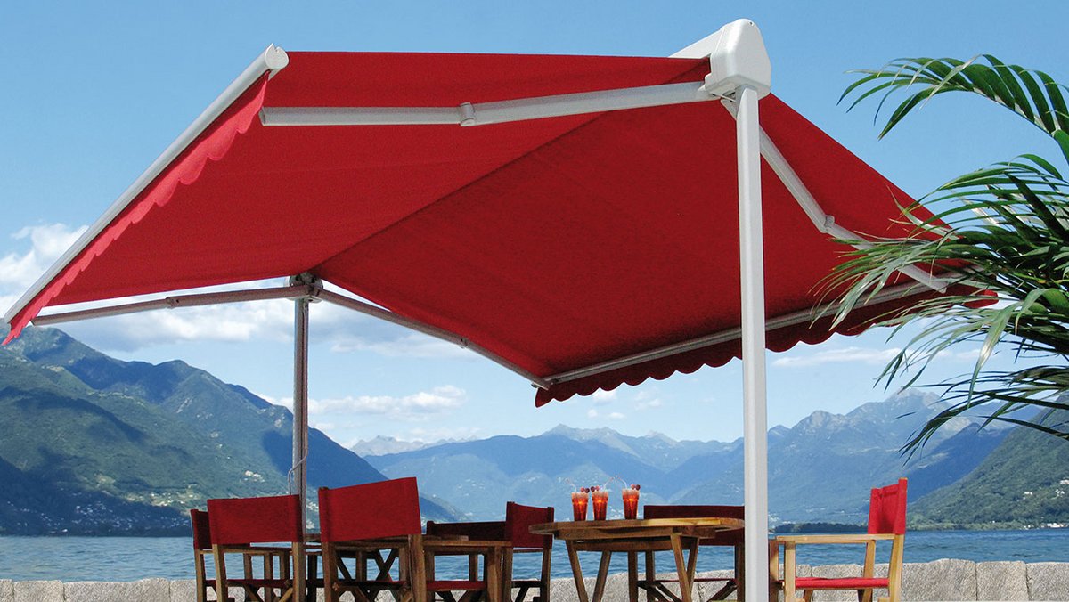 Freistehende Markise Ombramobil OS4000 von Klaiber MD Sonnenschutz München